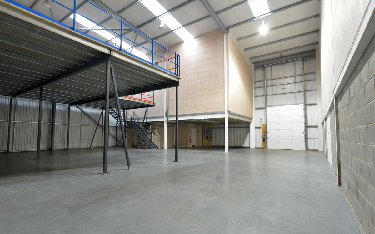 Entresol, entresolplan för lager | Gemo Lagerinredningar